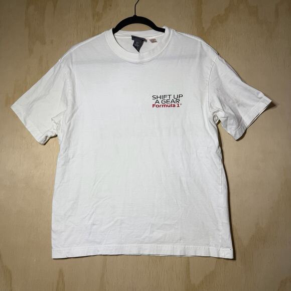H&M | Shirts | Hm Formula F1 Graphic Tshirt White Shift Up A Gear Mens ...